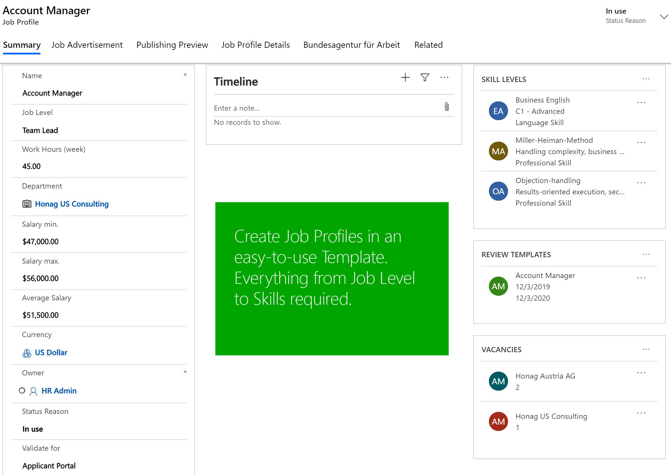 Recruiting for Microsoft Dynamics 365 Human Resources Recruiting for Microsoft Dynamics 365 Human Resources