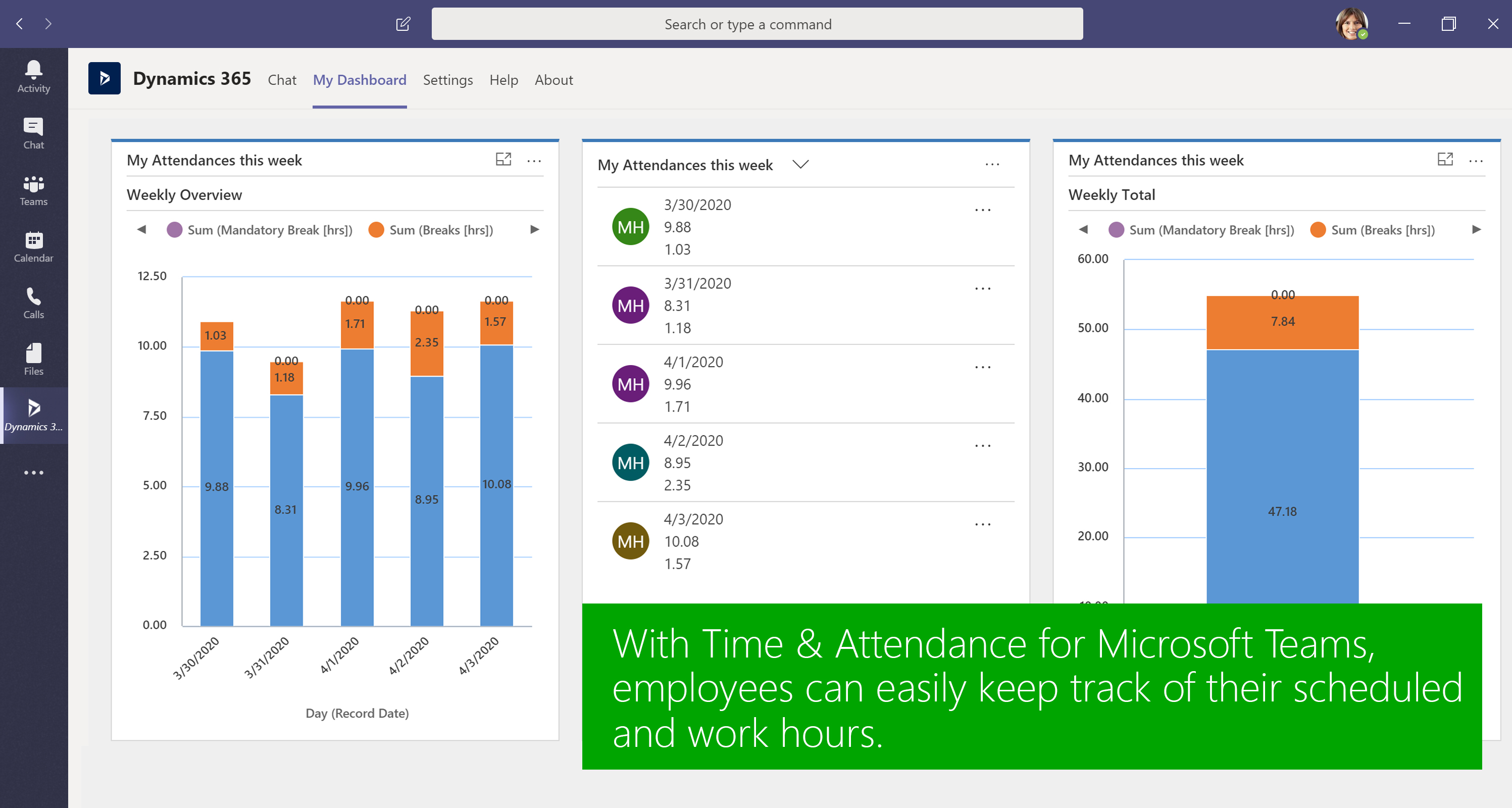 Time Tracking In Microsoft Teams